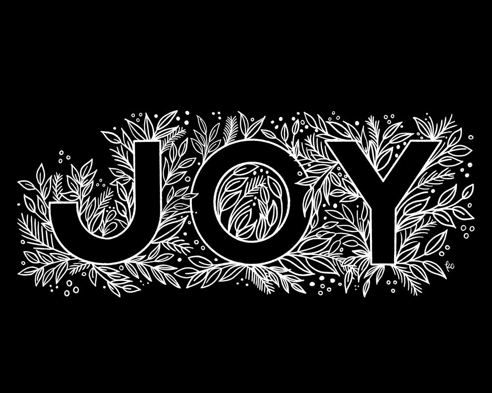 Joy Word Clipart